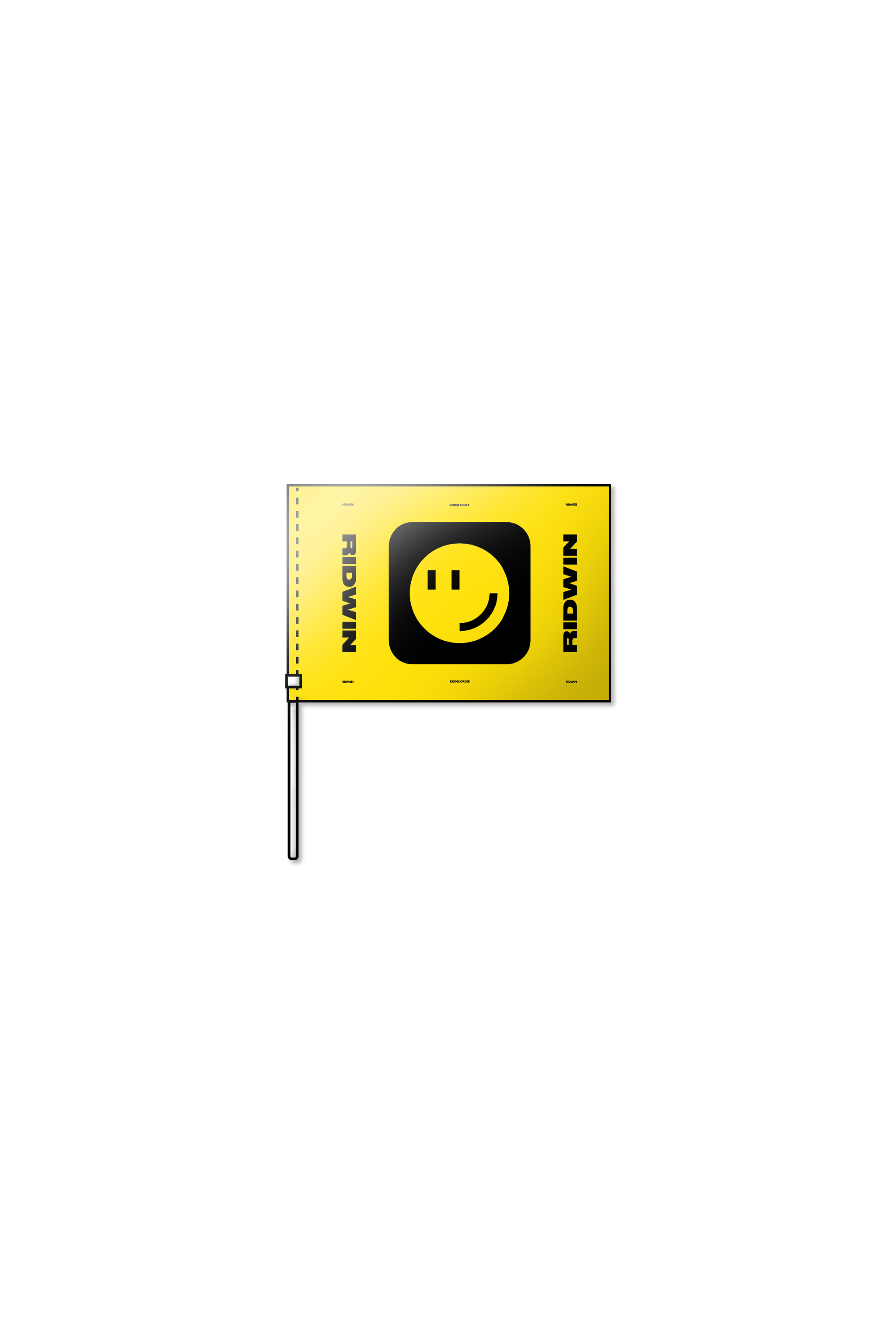 RIDDLE MINI FLAG – RIDDLE ONLINE SHOP